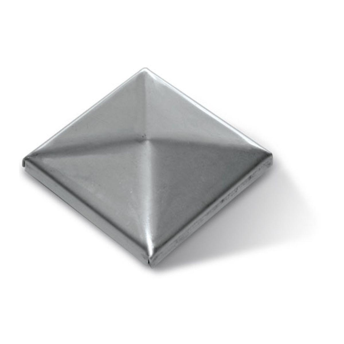 Galvanised Square Post Cap 100mm